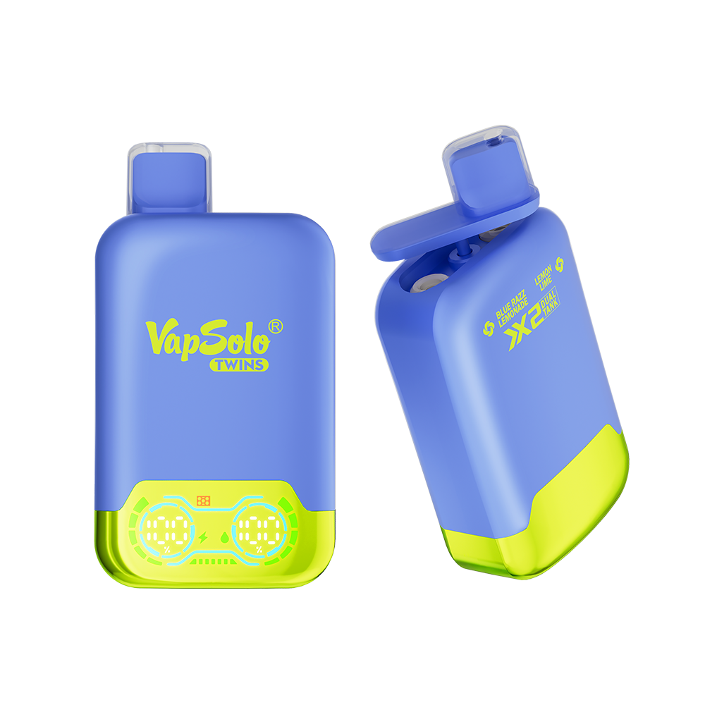 Vapsolo Twins – 20000 slukkos eldobható e-cigaretta, 2 íz