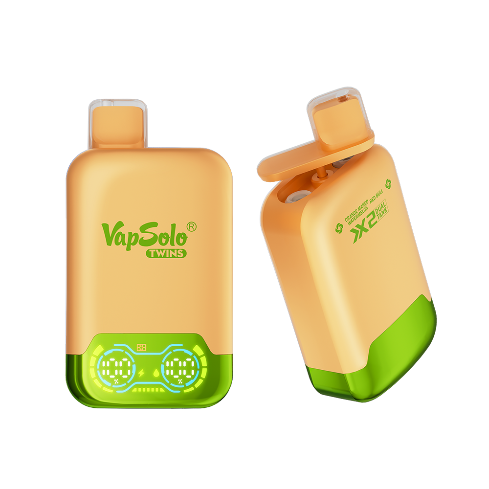 Vapsolo Twins – 20000 Puffs Vape desechable, 2 sabores en uno