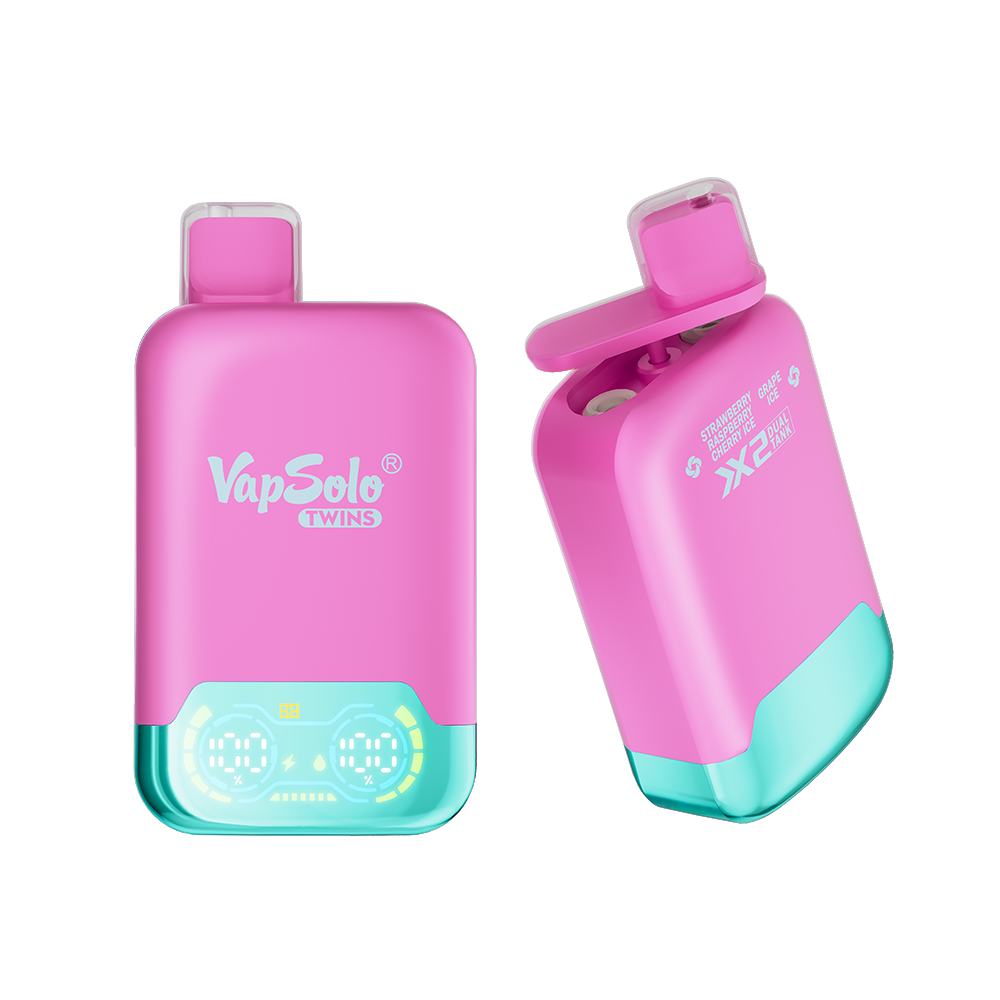 Vapsolo Twins – 20000 Puffs Vape desechable, 2 sabores en uno